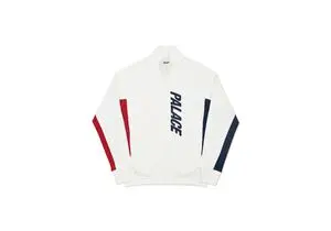 PALACE Mix Up Track Top - White
