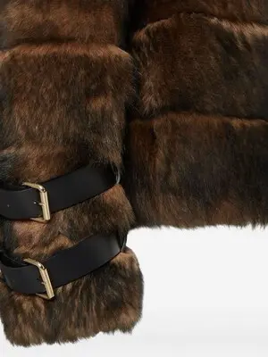 Fendi Fur Blouson Jacket - Brown