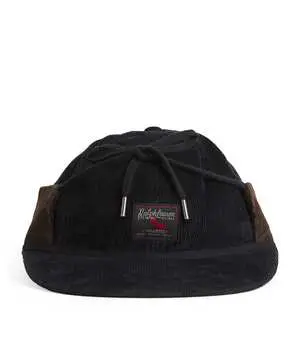 Polo Ralph Lauren Cotton Corduroy Earflap Cap - Black