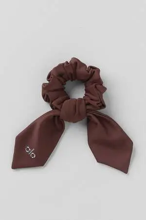 Alo Yoga Airlift Rhythm Scrunchie - Brownstone