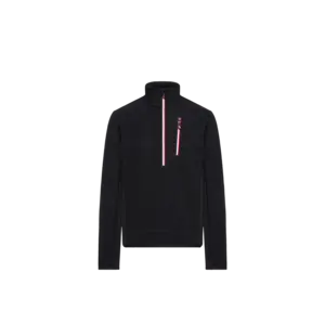 Moncler Fleece Half-zip Sweatshirt - Black