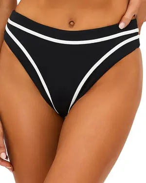 Beach Riot Jemma Bikini Bottom - Bandana Black