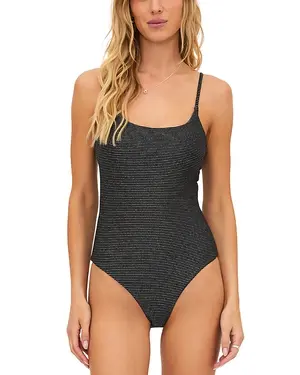 Beach Riot Calista One Piece Swimsuit - Midnight