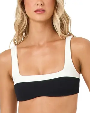 L*Space Zuri Bikini Top - Black/cream