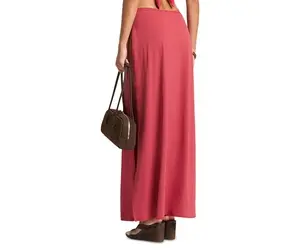 Bond Eye Side Tie Swim Cover Up Maxi Skirt