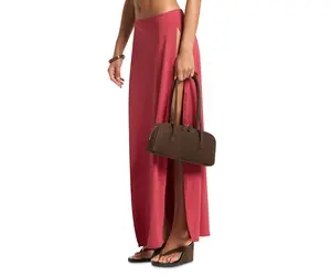 Bond Eye Side Tie Swim Cover Up Maxi Skirt