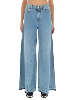 Amish Wide Leg Jeans For Women