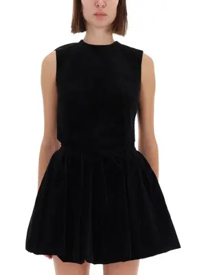 PATOU Velvet Top - Black