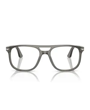 Persol Greta Aviator Eyeglasses - Smoke