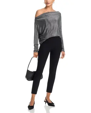 SIX FIFTY Metallic Threaded Top