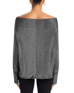 SIX FIFTY Metallic Threaded Top