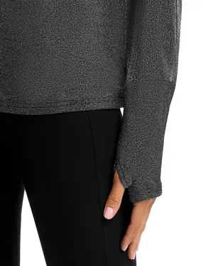 SIX FIFTY Metallic Threaded Top