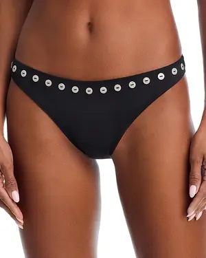 Staud Gemma Bikini Bottom - Black
