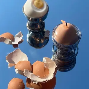 SCANDLES Egg Candles, Set Of 6