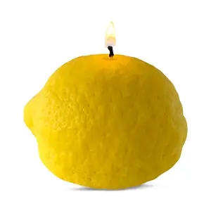SCANDLES Large Candle - Lemon