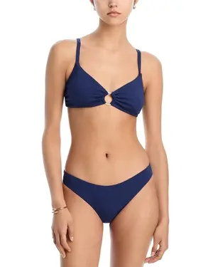 Aqua Basic Bikini Bottom - Navy