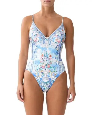 Camilla Underwire One Piece Swimsuit - Ottoman Opulence