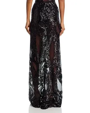 Norma Kamali Obie Maxi Skirt Swim Cover-up