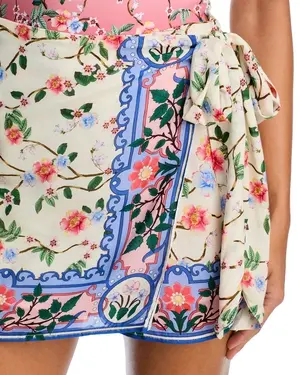 Agua Bendita Ziara Palacio Mini Cover-up Skirt