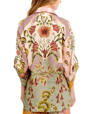Agua Bendita Chrissy Aura Shirt Cover-up