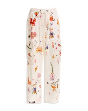 Agua Bendita Seraphine Ambar Linen Swim Cover-up Pants