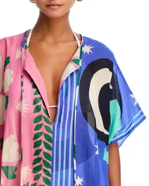 Echo Summer Escape Caftan Swim Cover-up