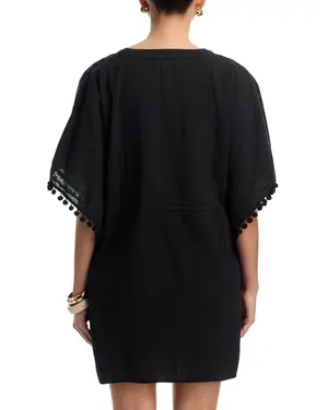 Echo Lamai Butterfly Caftan Swim Cover-up - Black