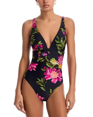 Kobi Halperin Cornelia One Piece Swimsuit - Black Multi
