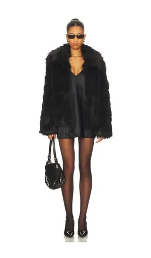 Superdown Faux Fur Coat