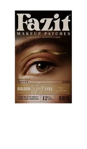 FAZIT BEAUTY Wing Eyes - Golden