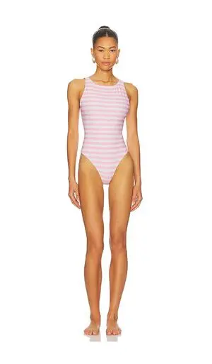 POST SWIM Lauren One-piece Swimsuit - Hope Lines