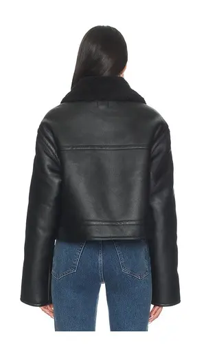 Superdown Lucinda Faux Leather Jacket