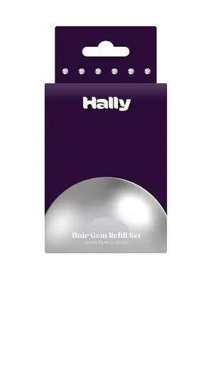 HALLY HAIR Gem Pen Refill 90 Count - Pearls