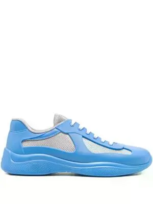 Prada 25mm America's Cup Sneakers - Blue