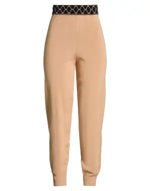 Elisabetta Franchi Knitted Two-tone Relaxed Fit Joggers