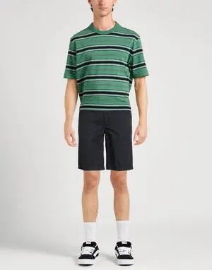 Eleventy Cotton Twill Mid Rise Shorts - Navy