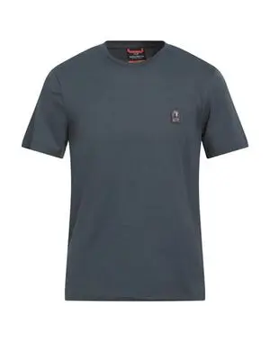 PARAJUMPERS Man T-shirt Military Green Size M Cotton Blue