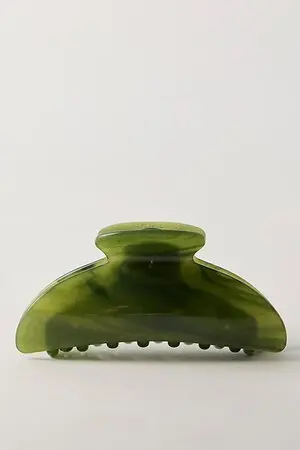 MACHETE Midi Heirloom Claw Clip - Algae