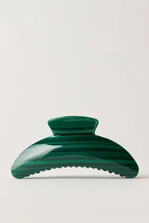 MACHETE Jumbo Heirloom Claw Clip - Malachite
