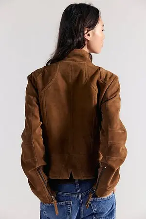 Free People We The Free Circe Suede Jacket
