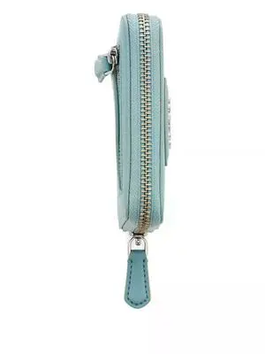 Marc Jacobs Zip Leather Wallet - Blue