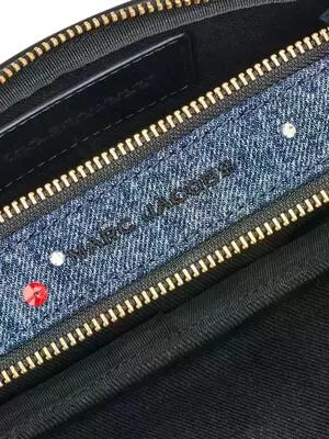 Marc Jacobs Snapshot Charm-detail Denim Crossbody Bag