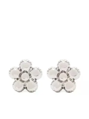 Marc Jacobs Daisy Balloon Stud Earrings - Silver