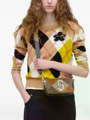 Marc Jacobs Snapshot Patchwork-design Crossbody Bag