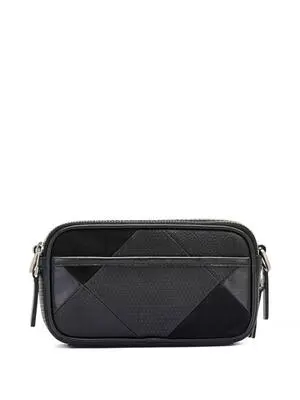 Marc Jacobs Snapshot Patchwork-design Crossbody Bag - Black