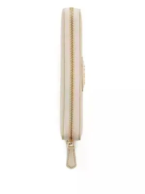 Marc Jacobs The Continental Zip Leather Wallet - Neutrals