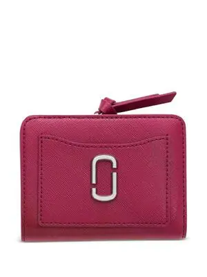 Marc Jacobs Logo-plaque Leather Wallet - Pink