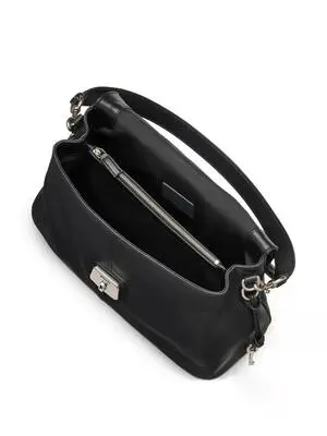 Marc Jacobs Cristina Ruched-detail Shoulder Bag - Black