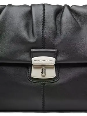 Marc Jacobs Cristina Ruched-detail Shoulder Bag - Black