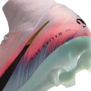 Nike United Mercurial Superfly Elite Firm-ground High-top Soccer Cleats - Pink